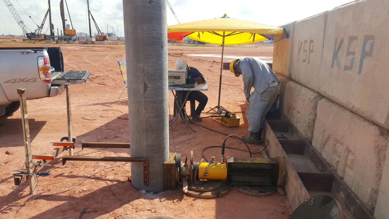 Pile Testing Peck Chew Piling M Sdn Bhd